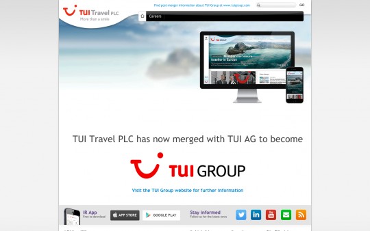 Tui Travel PLC - Koozai.com